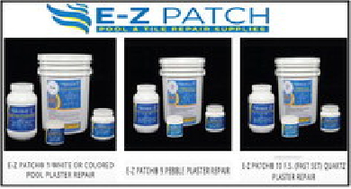 E-Z Patch makes pool plaster repair simple, fast and easy - Service ...